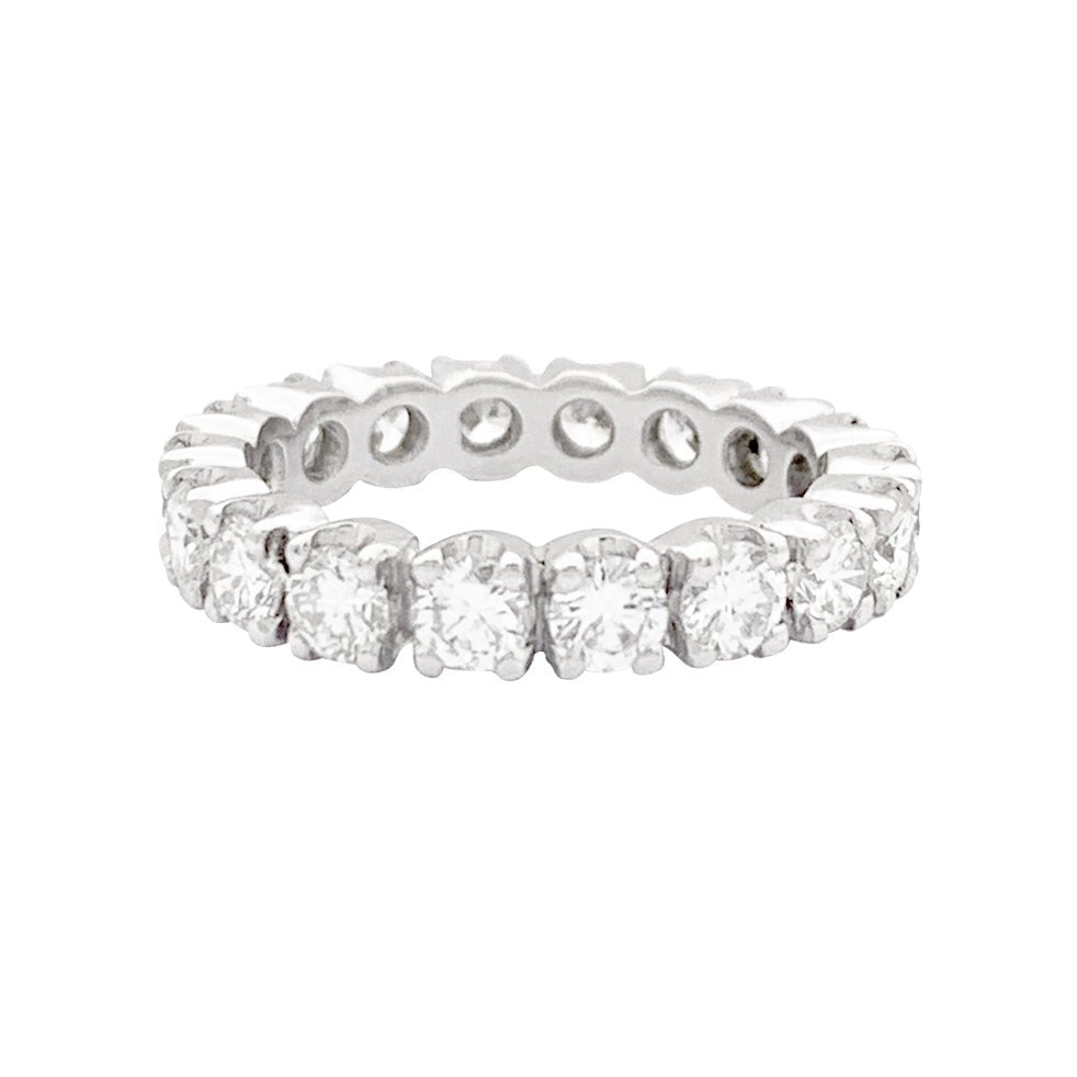 Alliance ring in white gold and diamonds – Castafiore