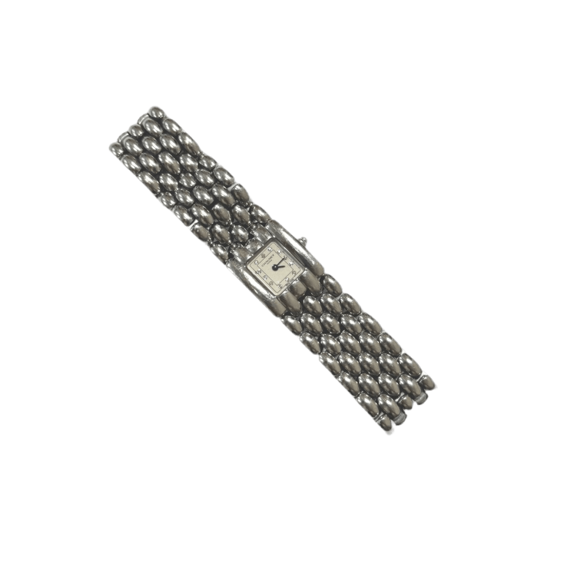 Watch CHAUMET "Khesis" in steel, quartz and diamonds – Castafiore