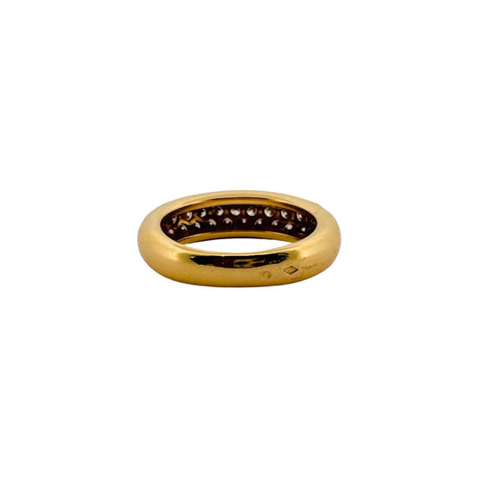 CARTIER Jonc ring in yellow gold and diamonds – Castafiore