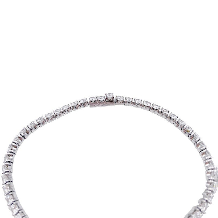 CARTIER “Lignes Essentielles” bracelet in white gold and diamonds ...